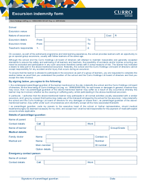 Fillable Online Fillable Online Creston College general indemnity form ...