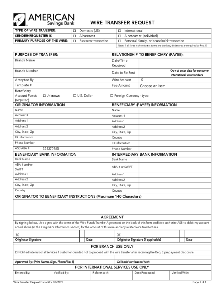 Fillable Online Wire Transfer Request Form rev (822) - approved.docx ...
