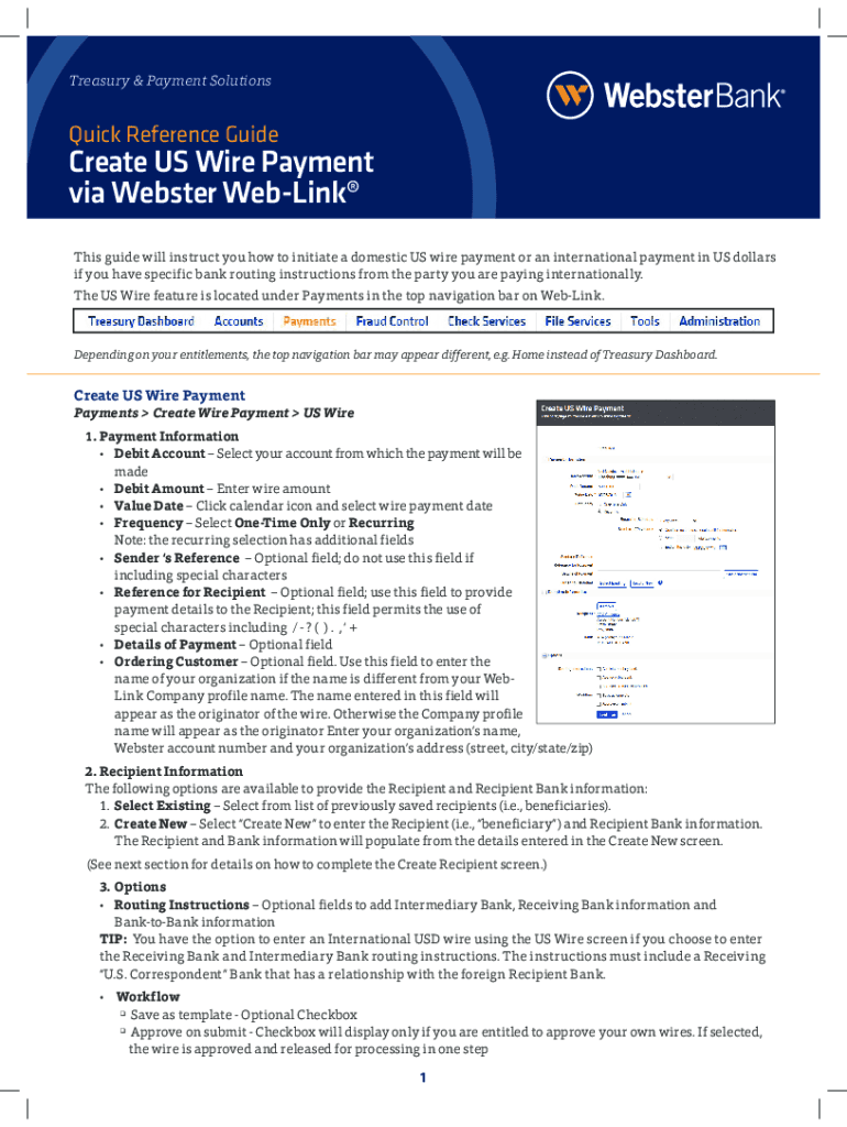 Fillable Online Quick Reference Guide Export (Account Information) Profiles via Webster ... Fax ...