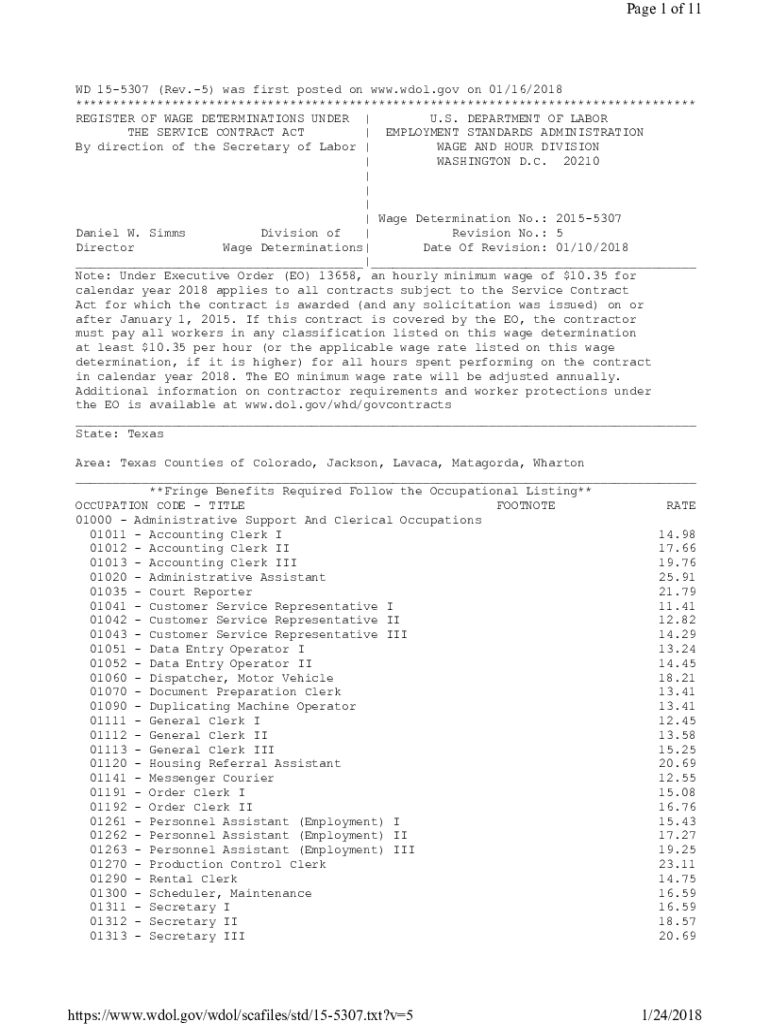 Fillable Online WD 15-5307 (Rev Fax Email Print - pdfFiller