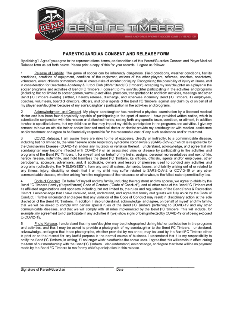 Fillable Online Parent Guardian Publicity Authorization and Release Form Fax Email Print - pdfFiller