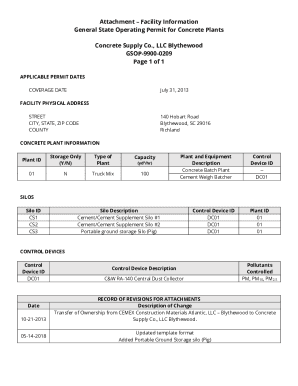 Fillable Online General Operating Permit Forms - Air Forms - Illinois ...