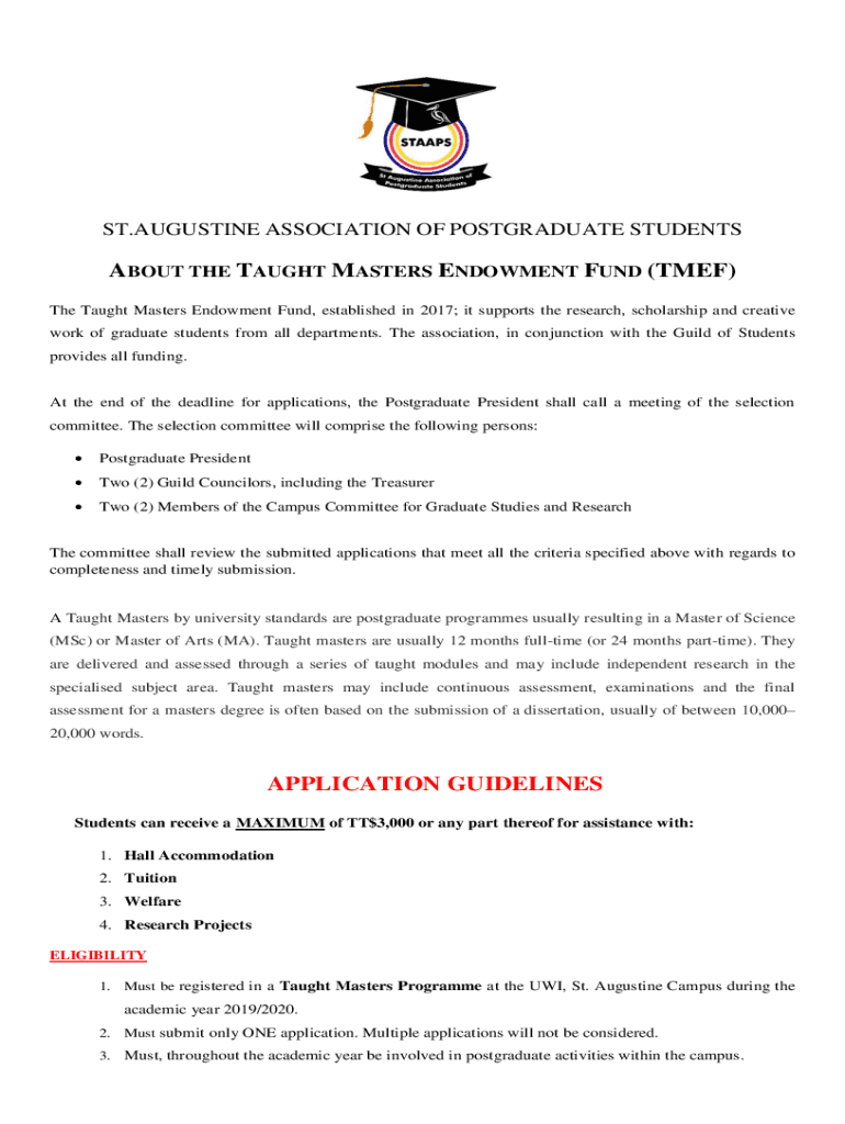 Fillable Online sta uwi General Notices - University of the West Indies at St. Augustine Fax ...