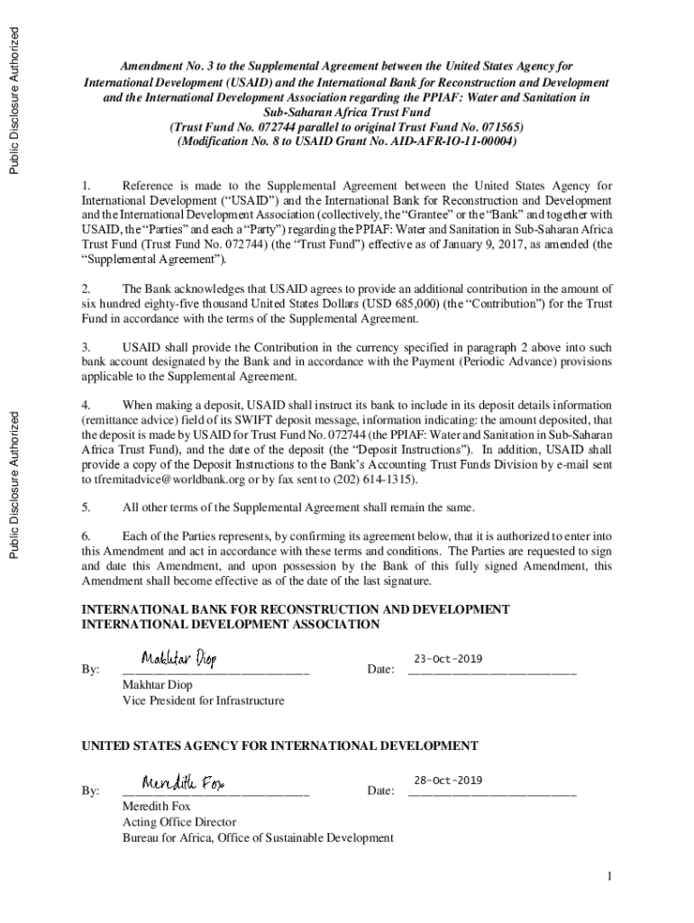 Fillable Online documents shihang 3 to the Supplemental Agreement ...