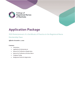 Fillable Online Reinstatement of a Certificate of Practice in the Registered Nurse ... Fax Email ...