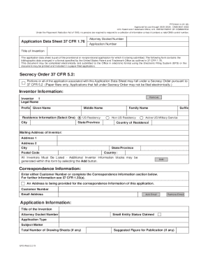 Fillable Online careers.uspto.govfilesdocumentsNote: List entire ...