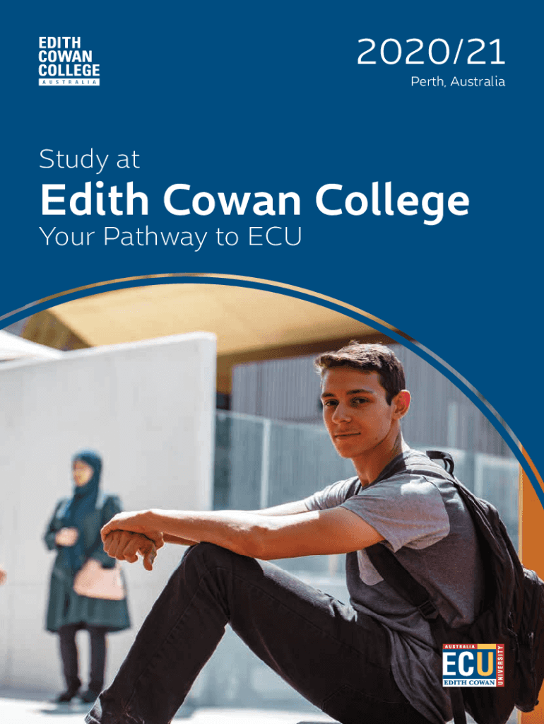 Fillable Online Edith Cowan University ECU, Perth Courses, Fees ...