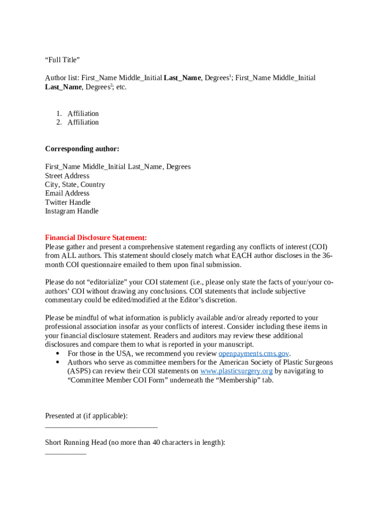 How to Cite Authors with First, Middle & Last Names in APA Doc Template | pdfFiller