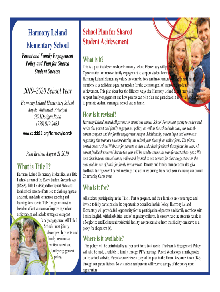 Fillable Online web.cobbk12.orgclayharmonylelandClay Harmony Leland ...