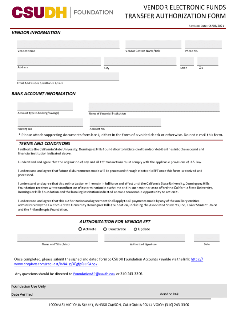 Fillable Online fill.ioELECTRONIC-FUNDS-TRANSFER ...