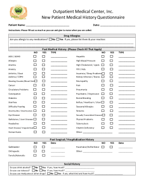 Fillable Online intranet.outpatientmedical.orgshared ...