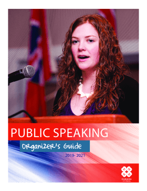 Fillable Online The Ultimate Public Speaking GuideIdeas on Stage Fax ...