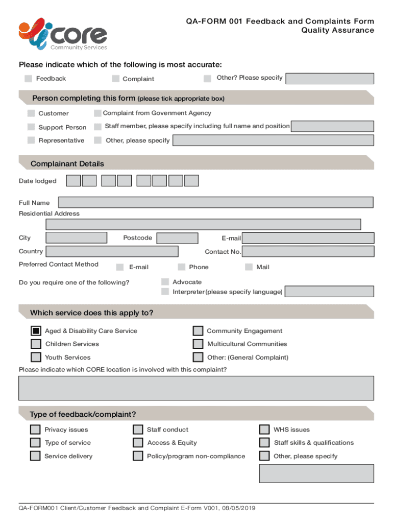 Fillable Online Quality Assurance Evaluation Form TemplateJotformQA ...