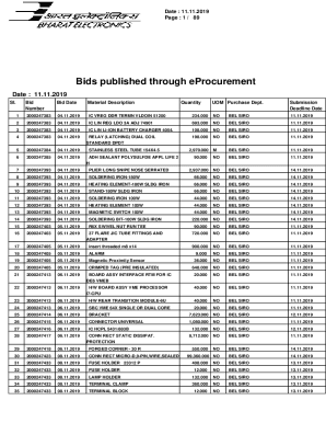 Fillable Online Bel Srm Portal Login - LoginHulkBEML-SRMBELSITE ...
