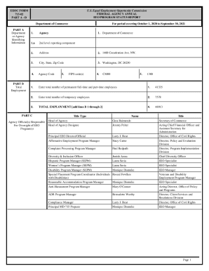 Fillable Online Federal Sector ReportsU.S. Equal Employment Opportunity ...