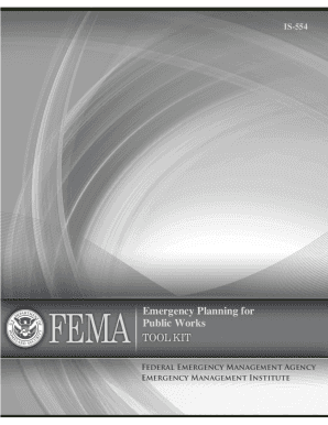 Fillable Online emilms fema 19 Test Answers FEMA IS-554: Emergency ...