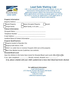 Fillable Online Open Apartment Waiting Lists By State - Affordable ...