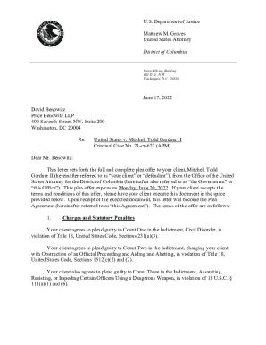 Fillable Online Signed plea dox. Signed plea dox Fax Email Print ...