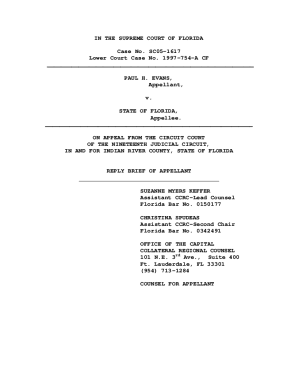 Fillable Online supremecourt.flcourts.govcontentdownloadIN THE SUPREME ...