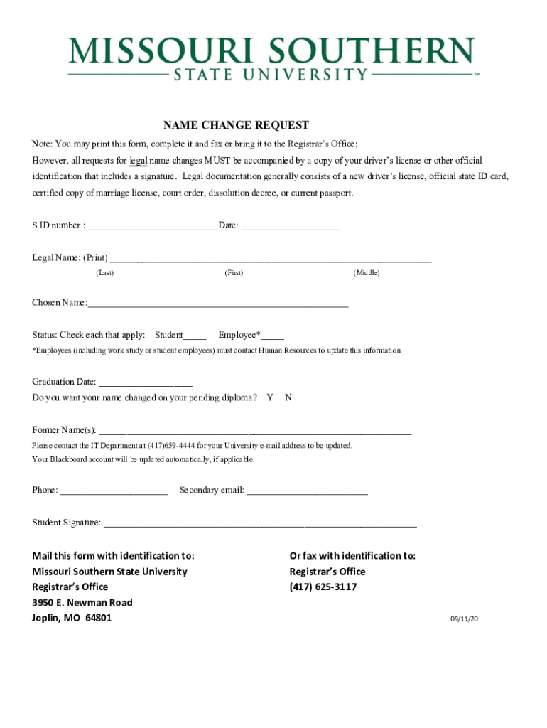 Fillable Online Name Change Request Letter SampleCheck Format and Sample Letters Fax Email Print ...