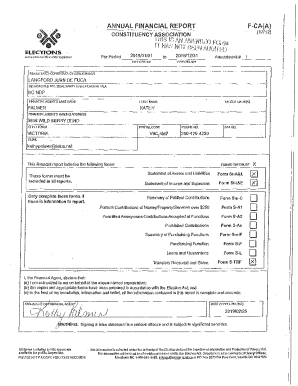 Fillable Online form ar-1: constituency association annualar-1 ...