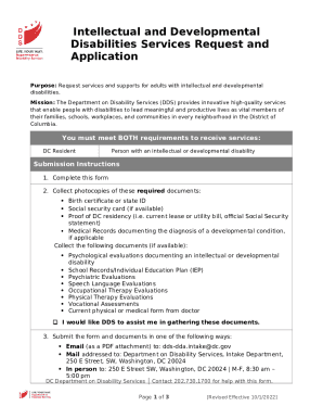 State of Oregon: Intellectual and Developmental Disabilities - dds dc ...