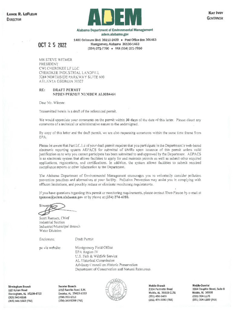 Fillable Online adem alabama ::P--- - Alabama Department of ...