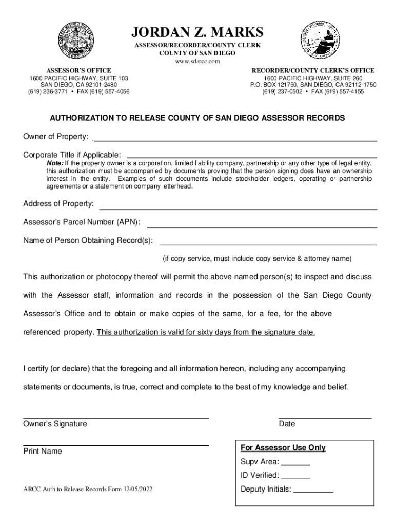 Fillable Online Authorization to Release Records Form. Authorization to Release Records Form Fax ...