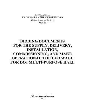 Fillable Online Supply, Delivery, Installation, Commissioning and make ... - DOJ Fax Email Print ...