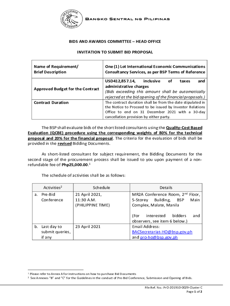 Fillable Online Bids and Awards Committee-Security Plant Complex Fax ...
