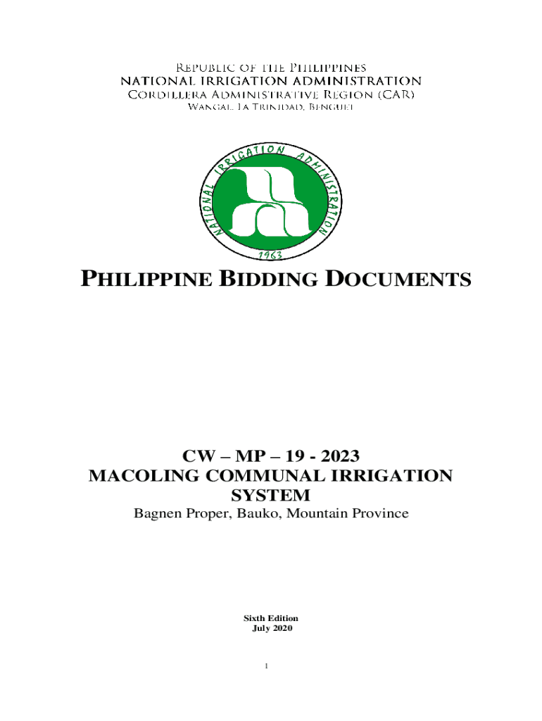 Fillable Online dbm - philippine bidding documents - Procurement of GOODS Fax Email Print ...
