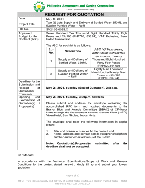 Fillable Online Project Title - PAGCOR Fax Email Print - pdfFiller