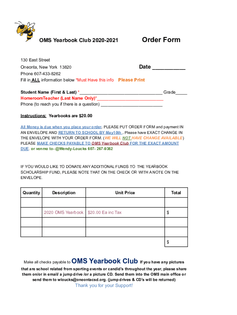 Fillable Online Oneonta State Normal School Yearbooks and Pictures Fax ...