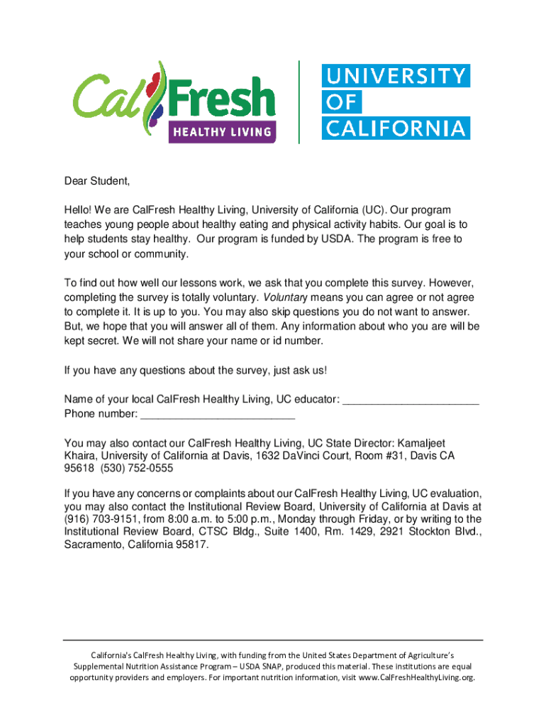 Fillable Online FFY21Retrospective YPAR Student Survey-May update with ...