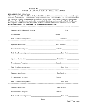 Fillable Online ir4 rutgers Appendix B-1 Sample Collection Parameters ...