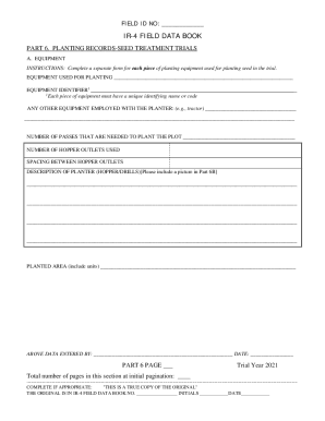 Fillable Online crop field trial test guideline - OECD Fax Email Print ...
