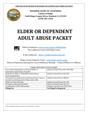Fillable Online Kings County Probation Department Fax Email Print ...