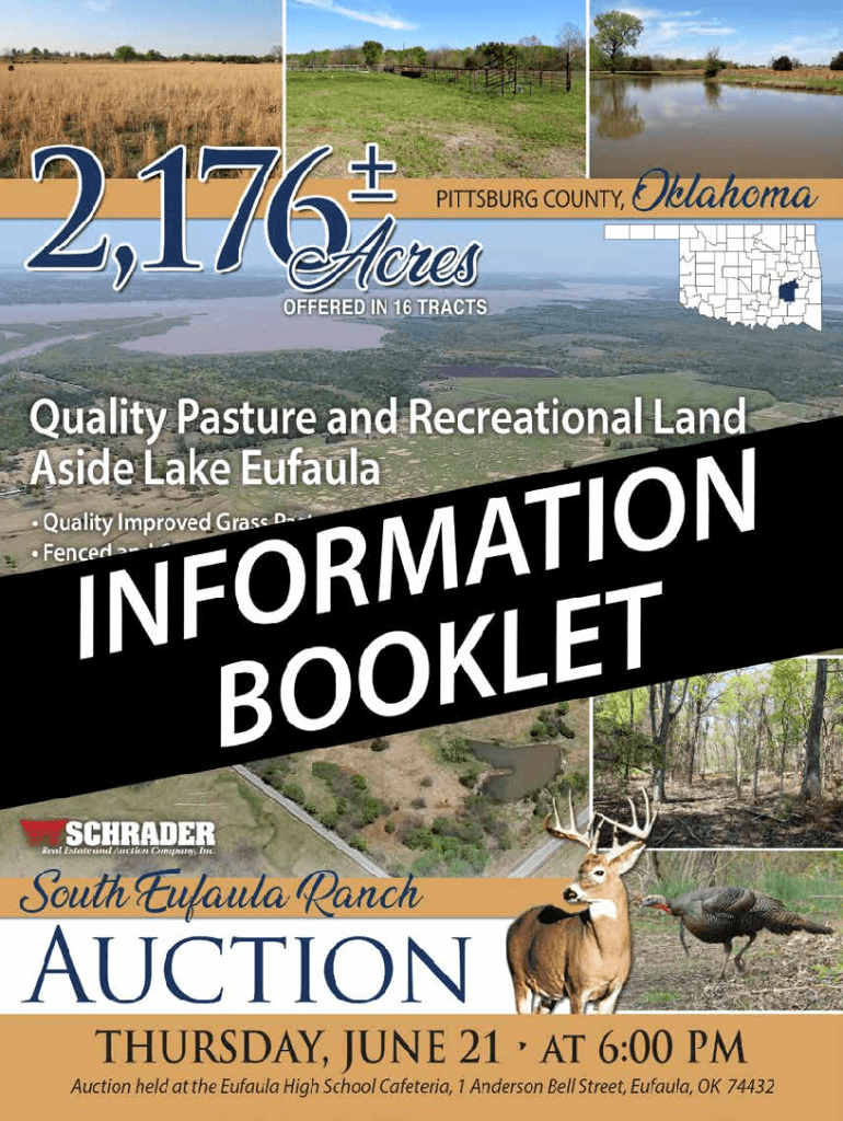 Fillable Online Fillable Online Auction Information Booklet - Schrader ...