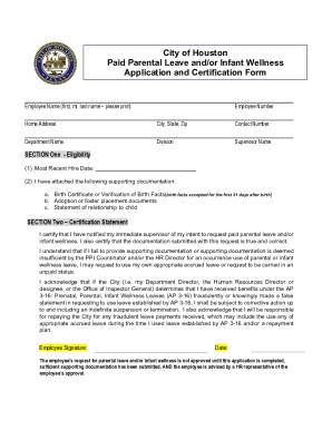 Fillable Online AP 3-16 Paid Parental and-or Infant Wellness Leave ...