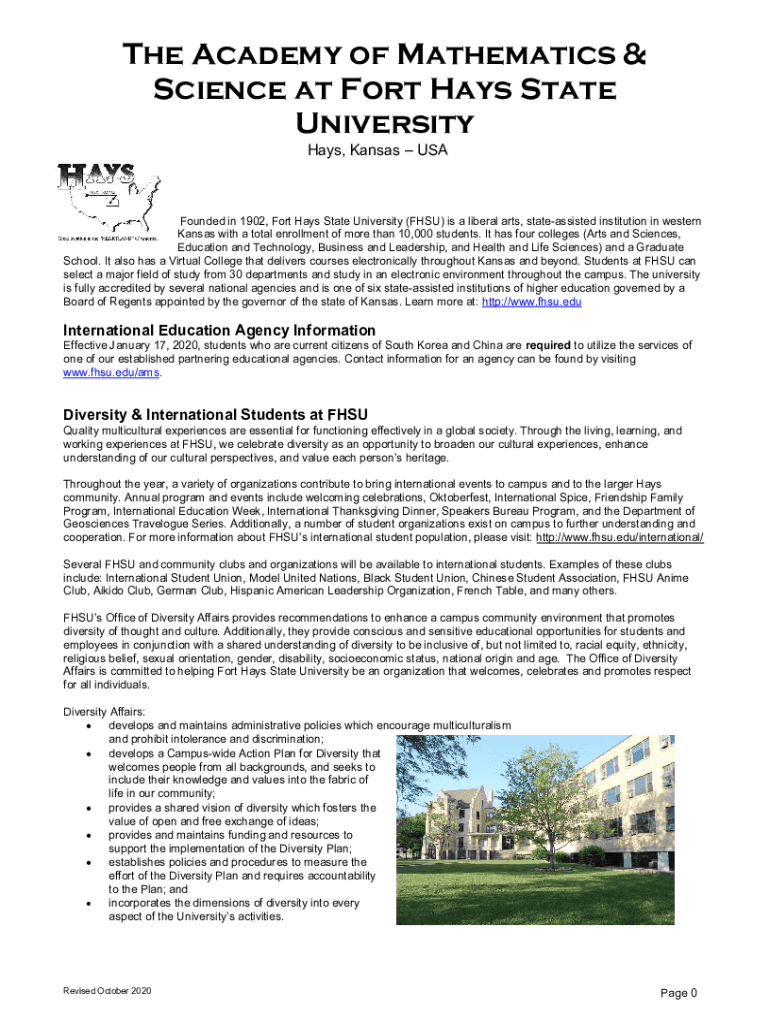 Fillable Online The Academy for Math, Science and Engineering ...