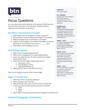 Fillable Online Behind the Scenes of BTN - Behind the News - YouTube ...