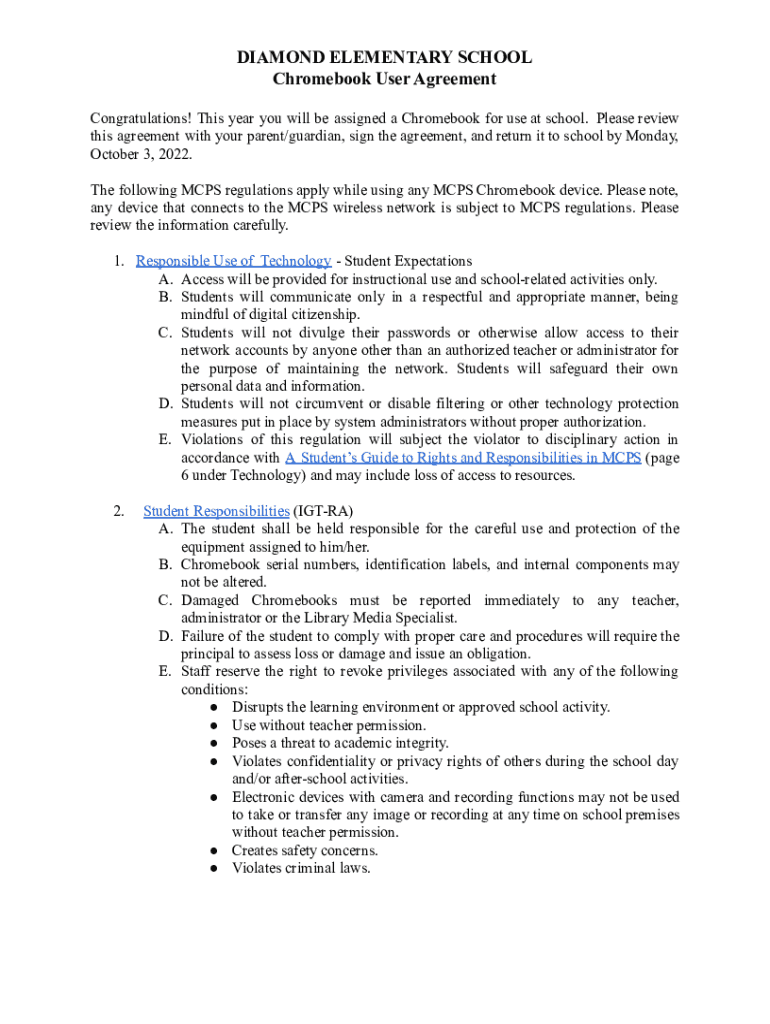 Fillable Online Chromebook-Contract-Agreement.pdf - School Information ...