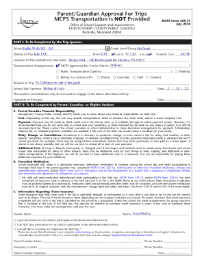 Fillable Online MCPS Form 560-31, 3/05 - Montgomery County Public ...