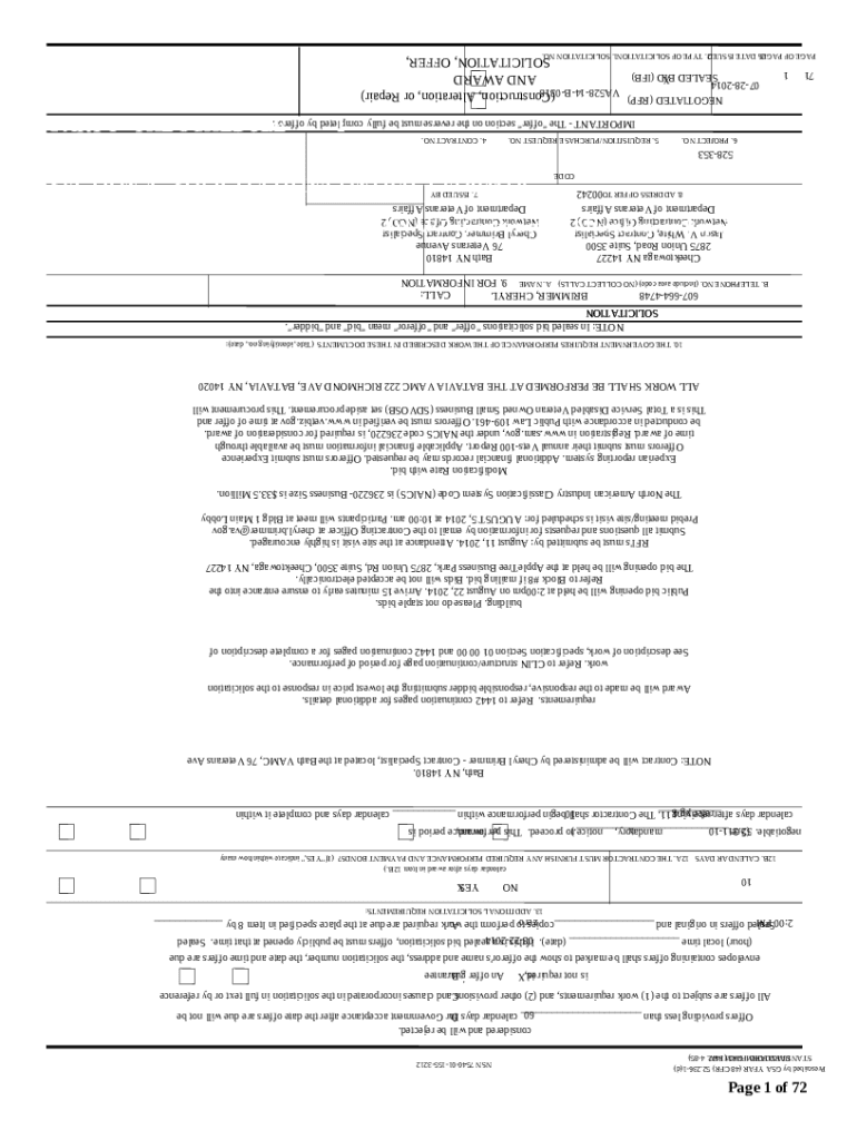 section a - solicitation/contract 60 - VA Vendor Portal Doc Template ...