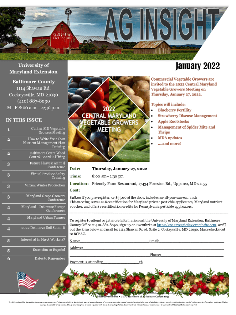 Fillable Online extension umd Baltimore County - University of Maryland ...