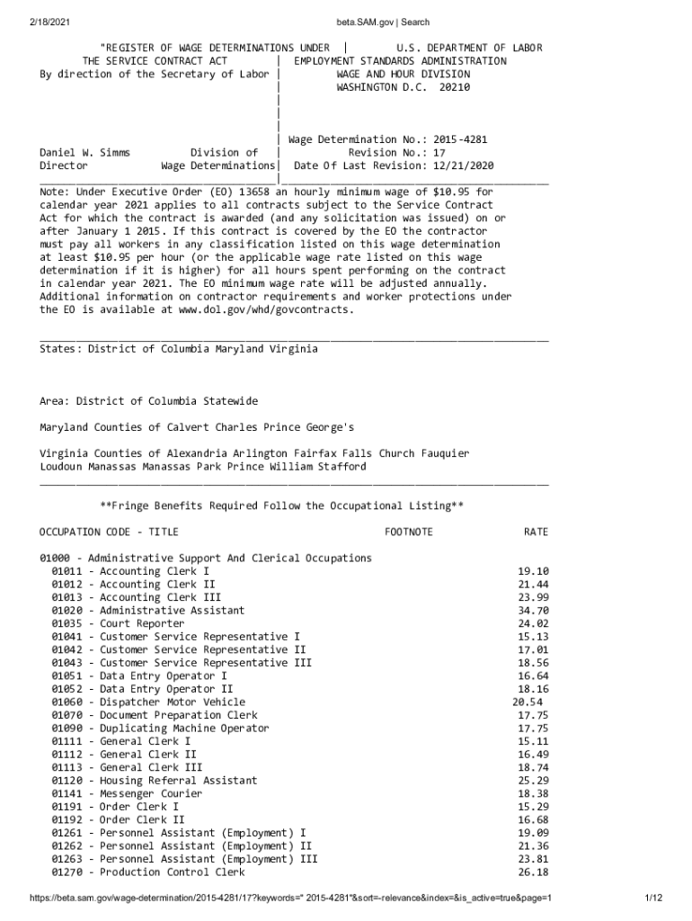 Fillable Online dgs dc Department of Labor - Introduction To SF98 Fax ...
