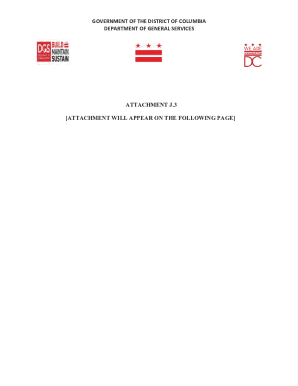 Fillable Online dgs dc D.C. Department of General Services Develops ...