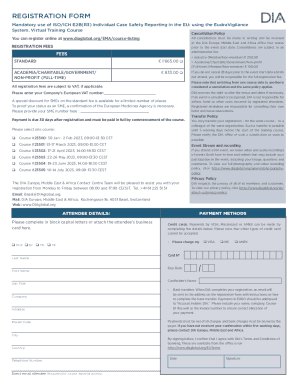 Fillable Online Mandatory use of ISO/ICH E2B(R3) individual case safety ...