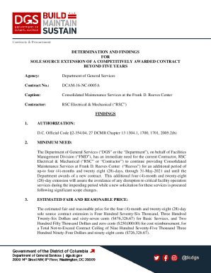 Fillable Online dgs dc DCAM-16-NC-0005A - DC DGS Fax Email Print ...