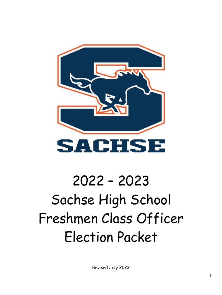 Fillable Online Class Information - Sachse High School - Garland ISD ...